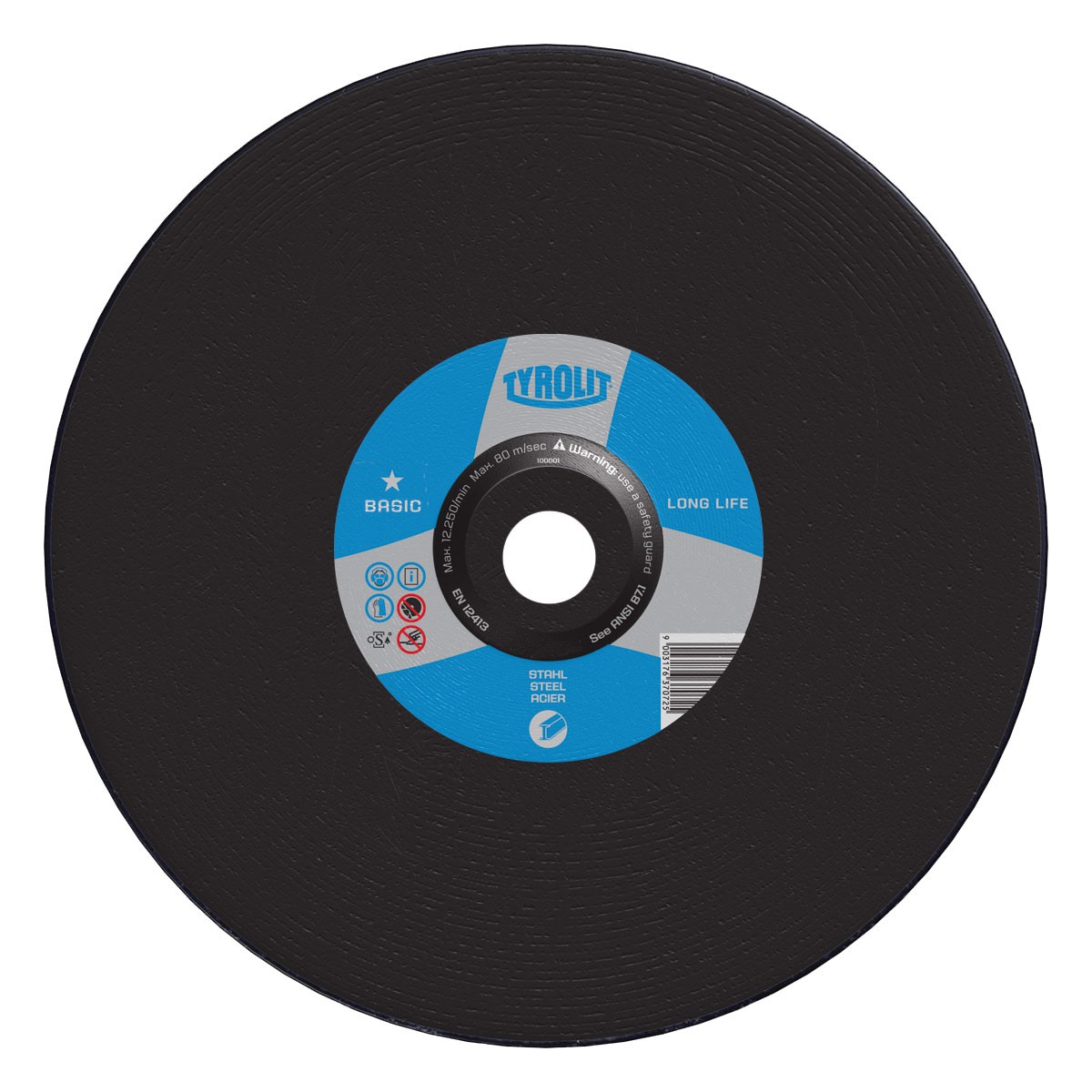 Tyrolit BASIC Heavy Duty High Speed Gas & Portable Saw Wheels for Steel ...